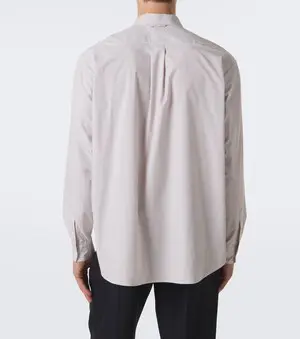 THE ROW Vanja Striped Cotton Shirt