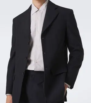 THE ROW Vanja Striped Cotton Shirt