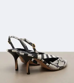 Jacquemus Slingback Leather Heels