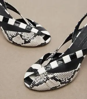 Jacquemus Slingback Leather Heels