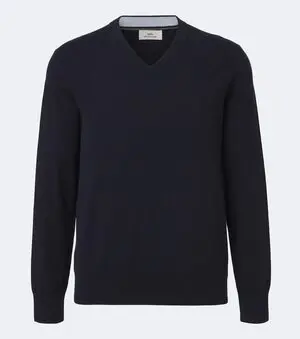 Arch4 Mr Harrison Cashmere V-neck Sweater - Blue