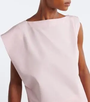 Jacquemus Haut Drap Cotton Top