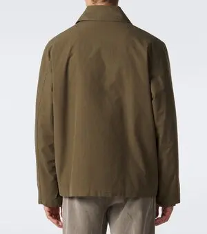 THE ROW Rafi Cotton Jacket - Brown