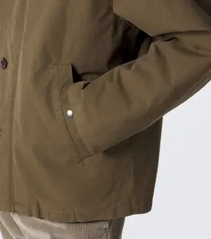 THE ROW Rafi Cotton Jacket - Brown