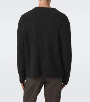 THE ROW Ettore Cashmere Sweater - Grey