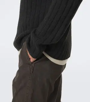 THE ROW Ettore Cashmere Sweater - Grey