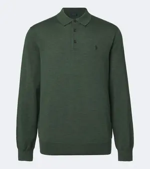 Polo Ralph Lauren Wool Polo Sweater - Green