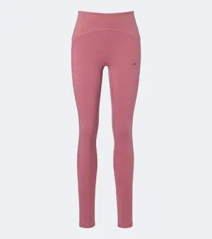 Adidas By Stella McCartney Logo Jersey Leggings - Pink