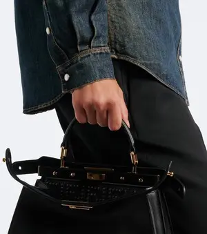 Fendi Cotton-blend Denim Shirt