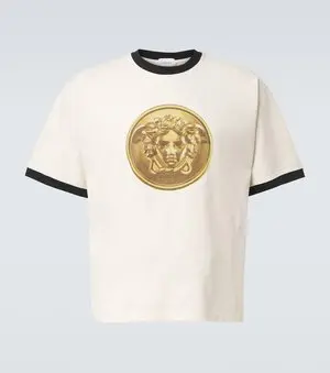 Versace Medusa Cotton Jersey T-shirt - White