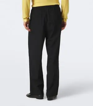 THE ROW Wool Twill Wide-leg Pants