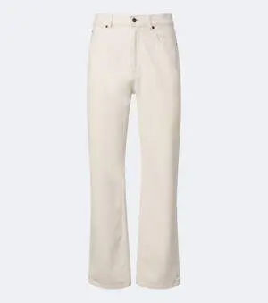 THE ROW Vanya Straight Jeans - White