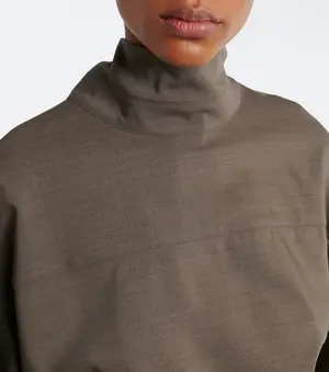 Jacquemus Havana Tie-detail Wool Top