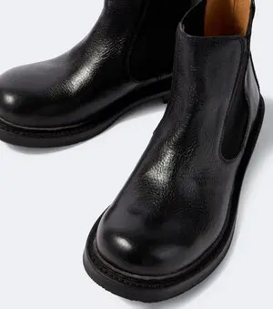 Our Legacy Leather Chelsea Boots