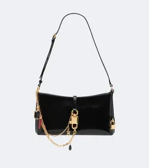 Dolce & Gabbana Small Leather Shoulder Bag - Black