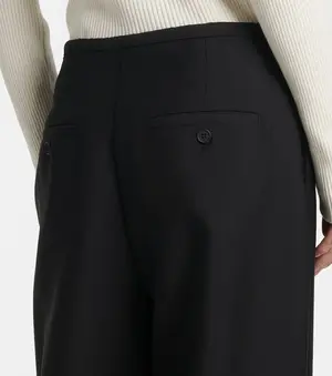 RÓHE Wool And Mohair Wide-leg Pants