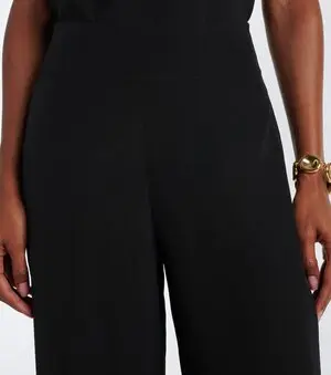 JOSEPH Rihani Silk Crêpe Wide-leg Pants