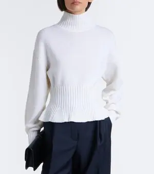 Jardin Des Orangers Wool And Cashmere Mockneck Sweater