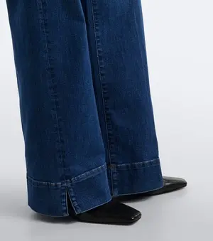 FRAME Slice Wide-leg Jeans