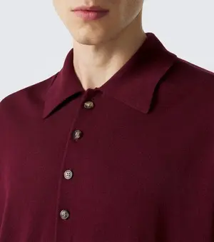 Dries Van Noten Wool Polo Sweater