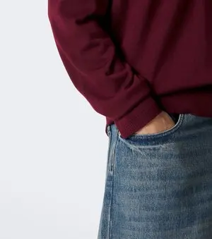 Dries Van Noten Wool Polo Sweater