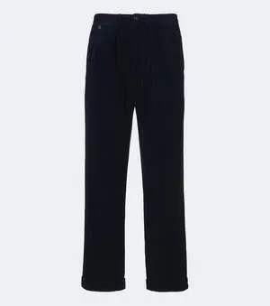 Polo Ralph Lauren Whitman Cotton Corduroy Straight Pants - Blue