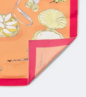 Jacquemus Cocktail Silk Scarf