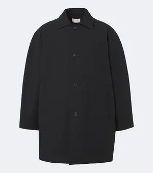 THE ROW Verna Cotton Poplin Car Coat