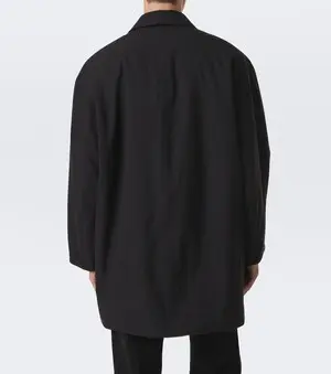 THE ROW Verna Cotton Poplin Car Coat