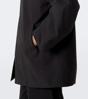 THE ROW Verna Cotton Poplin Car Coat