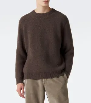 THE ROW Cashmere And Wool Crewneck Sweater