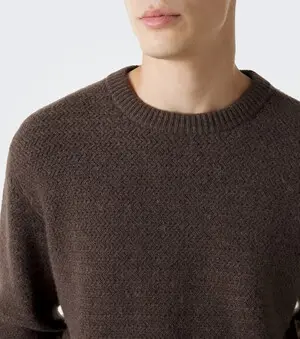 THE ROW Cashmere And Wool Crewneck Sweater