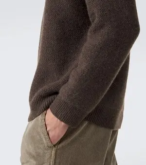 THE ROW Cashmere And Wool Crewneck Sweater