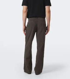THE ROW Ramil Cotton Wide-leg Pants