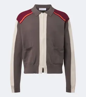 KIKO KOSTADINOV Munno Cotton Zip-up Cardigan - Multicoloured