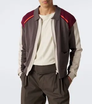 KIKO KOSTADINOV Munno Cotton Zip-up Cardigan - Multicoloured