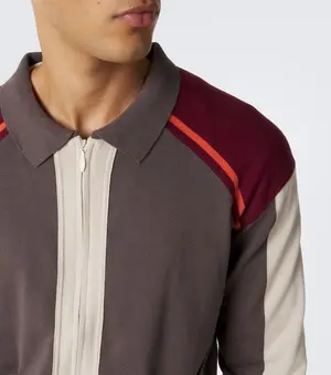 KIKO KOSTADINOV Munno Cotton Zip-up Cardigan - Multicoloured
