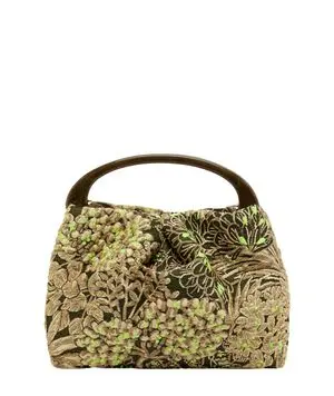 Dries Van Noten Floral Jacquard Top-handle Bag - Multicoloured