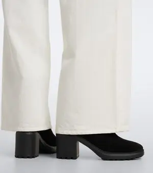 Hogan Suede Ankle Boots