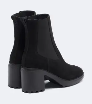 Hogan Suede Ankle Boots