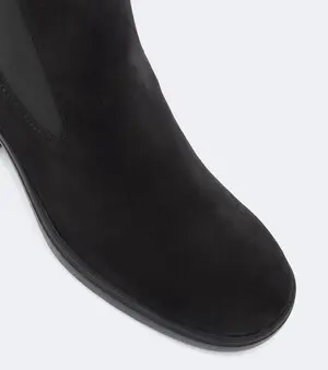 Hogan Suede Ankle Boots
