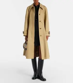 Burberry Cotton Gabardine Trench Coat