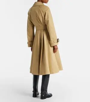 Burberry Cotton Gabardine Trench Coat
