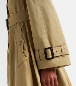 Burberry Cotton Gabardine Trench Coat