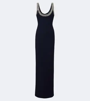 THE NEW ARRIVALS ILKYAZ OZEL Crystal-embellished Gown