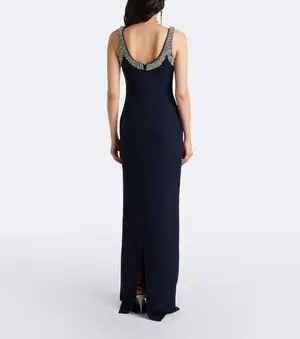 THE NEW ARRIVALS ILKYAZ OZEL Crystal-embellished Gown