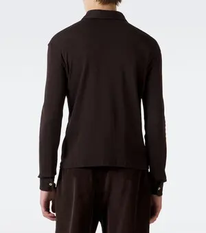 THE ROW Reyes Cotton Jersey Polo Shirt