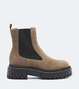 Hogan Suede Ankle Boots