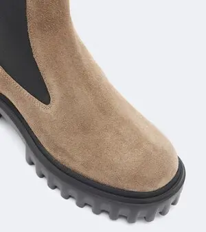 Hogan Suede Ankle Boots