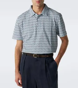 Missoni Zigzag Cotton Polo Shirt